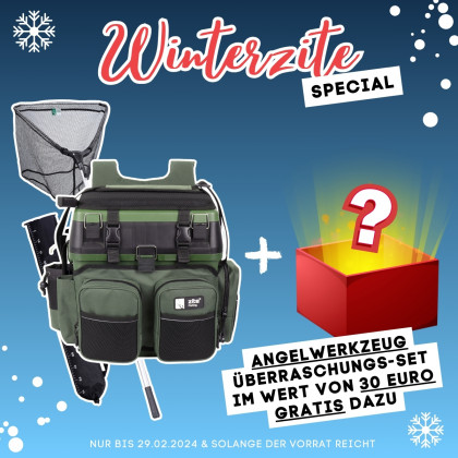 Winterzite Deal: Zite Fishing Multi-Angelkoffer & Kescher mit ...